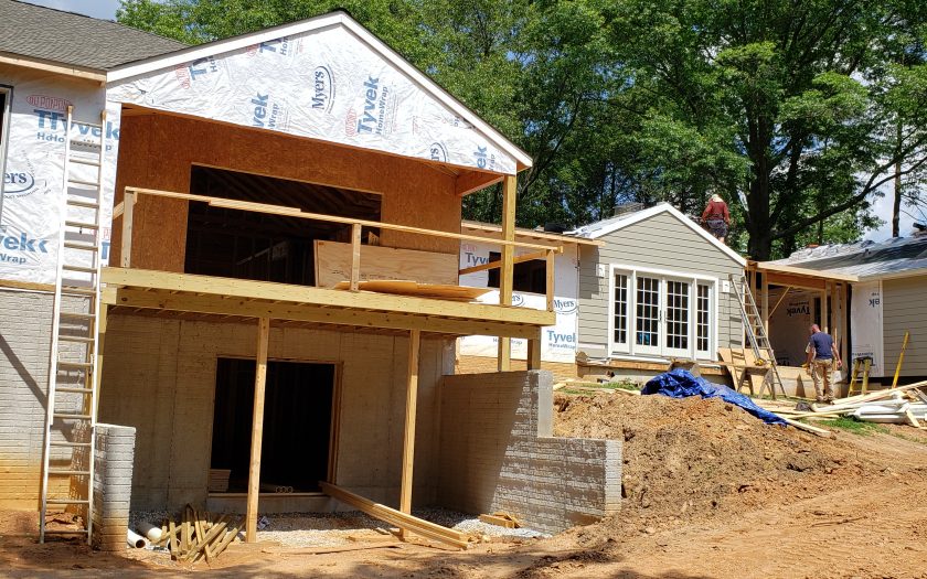 Renovations in Progress | Plumb Construction